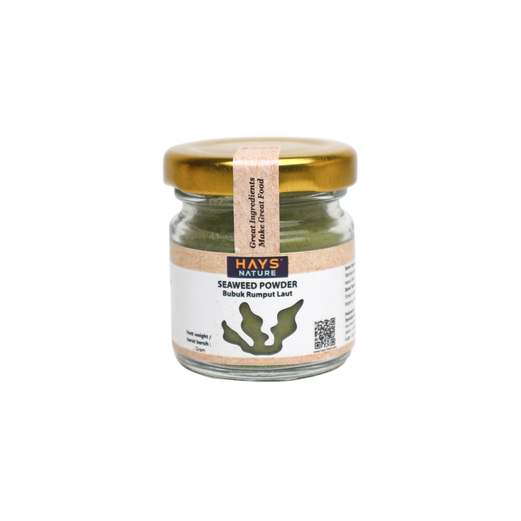 Rumput Laut Bubuk / Seaweed Powder (10 Gram) Kaldu Mpasi Anti GTM ...