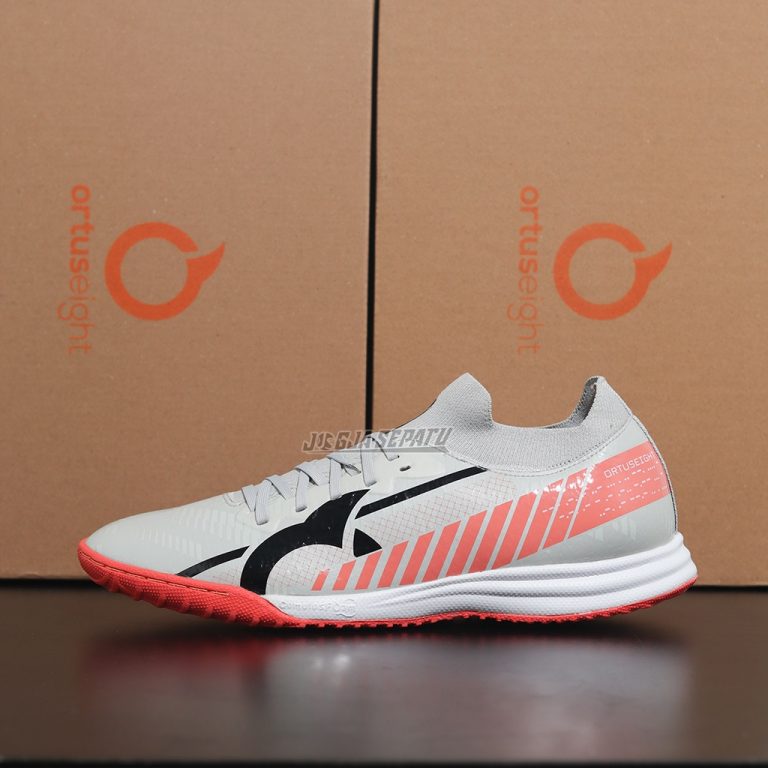 Ortuseight Sepatu Futsal Catalyst Liberte IN – Rhino Grey/Peach/Black ...
