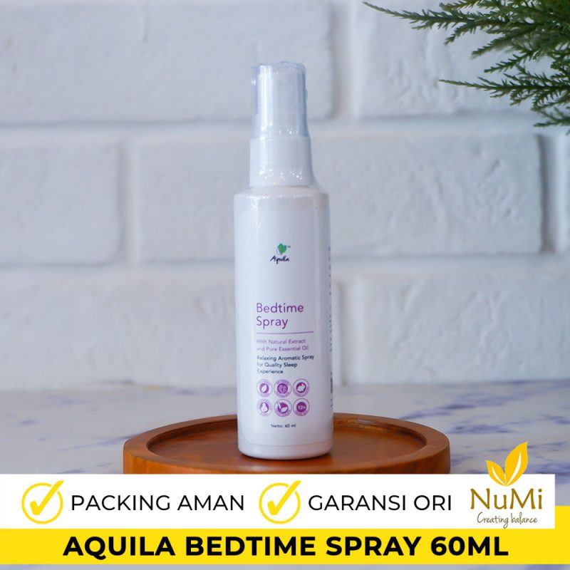 60ML Bedtime Spray relaxing aromatic BTS60 - AQUILA - NUMI Center