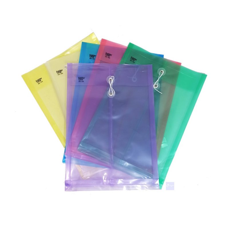 Folder One - Map Tali Plastik Ukuran Folio - Pcs - Sarana Atk