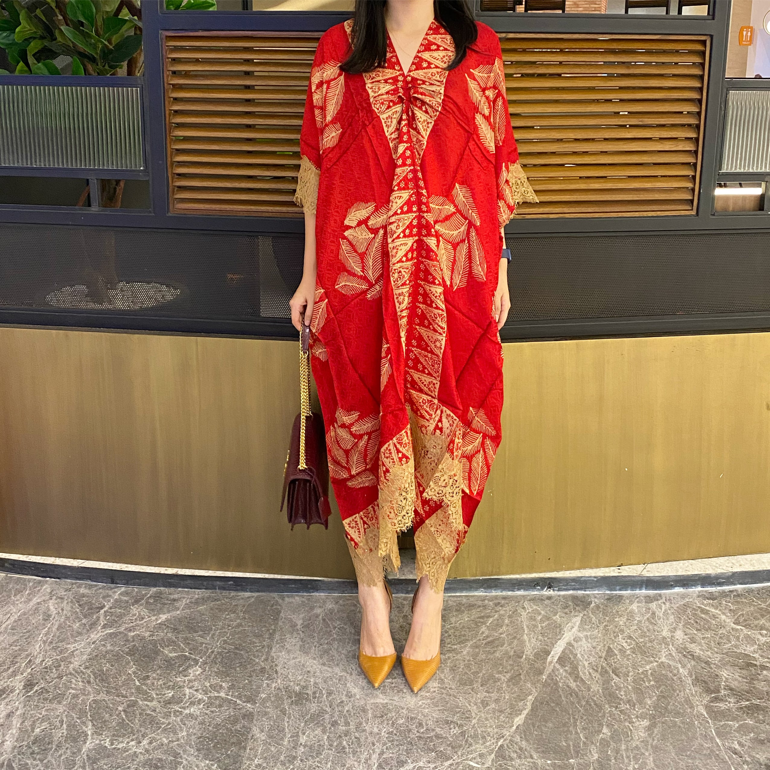 KAFTAN LACE VISCOSE/ Serian Petir - Dress batik - Lausboutique