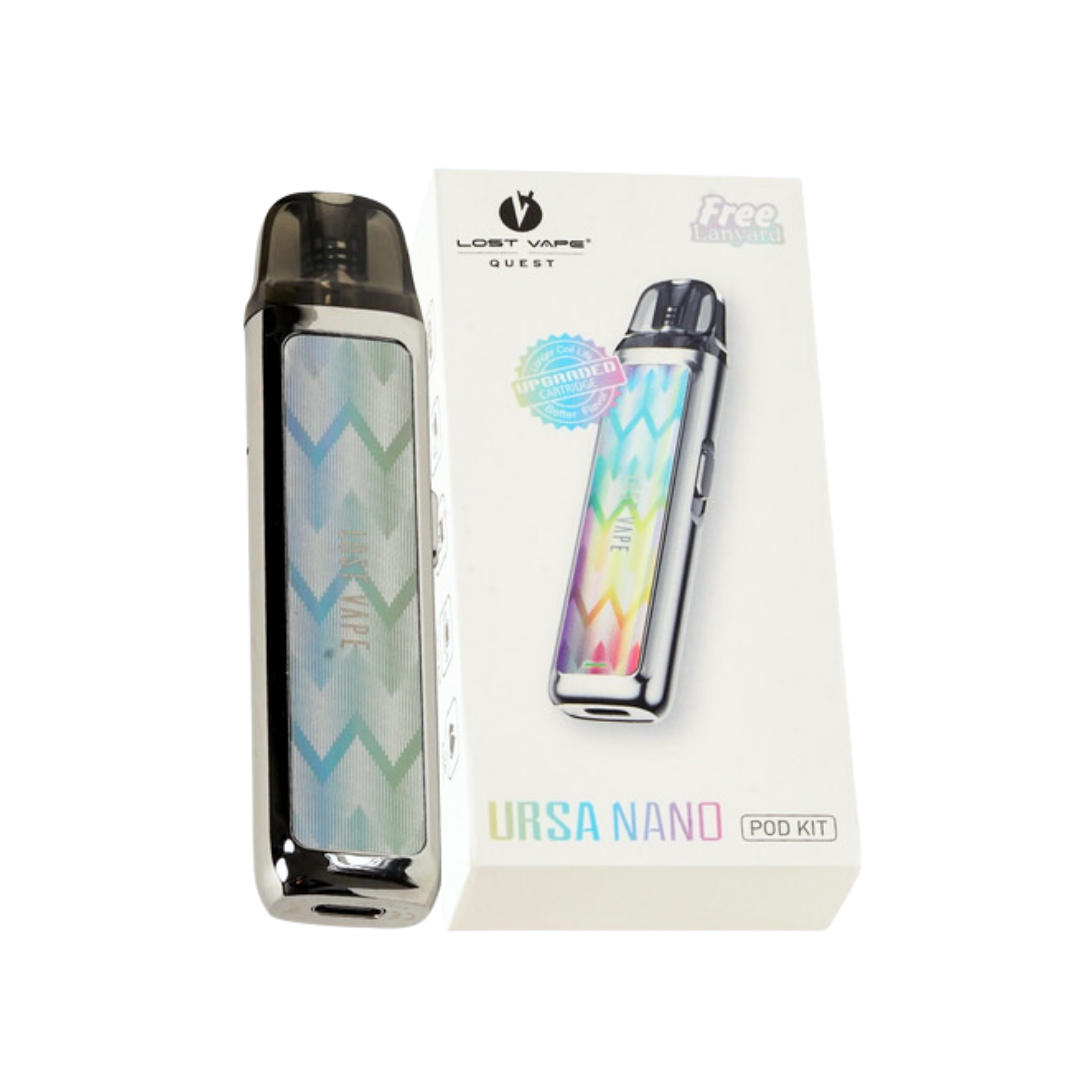 POD URSA NANO KIT COLLECTIVE EDITION LAMBEN SILVER - Twone Vape