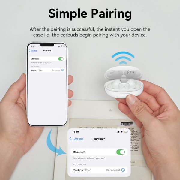 Vention TWS Headset Bluetooth HiFun Series - Vention Indonesia