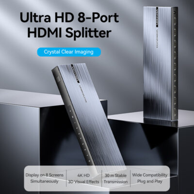Ultra HD 8 Port HDMI Splitter 4K - Vention Authorized Store